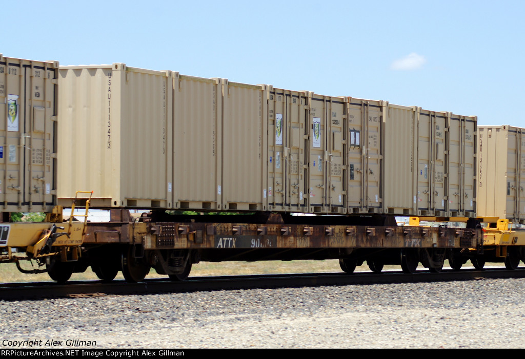 DODX 90602 Southbound, Loaded